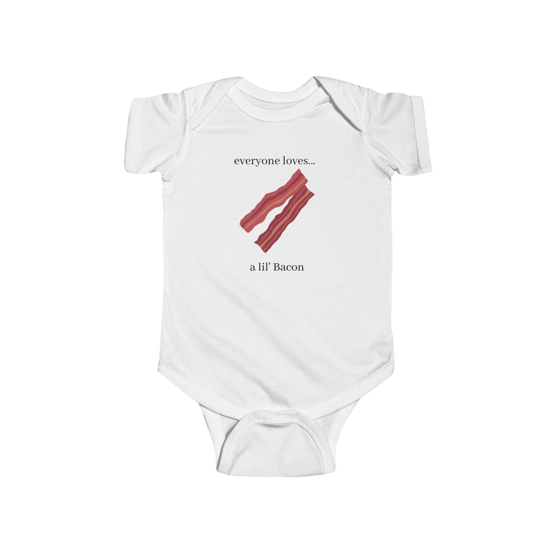 Lil' Bacon Baby Onesie - Etsy