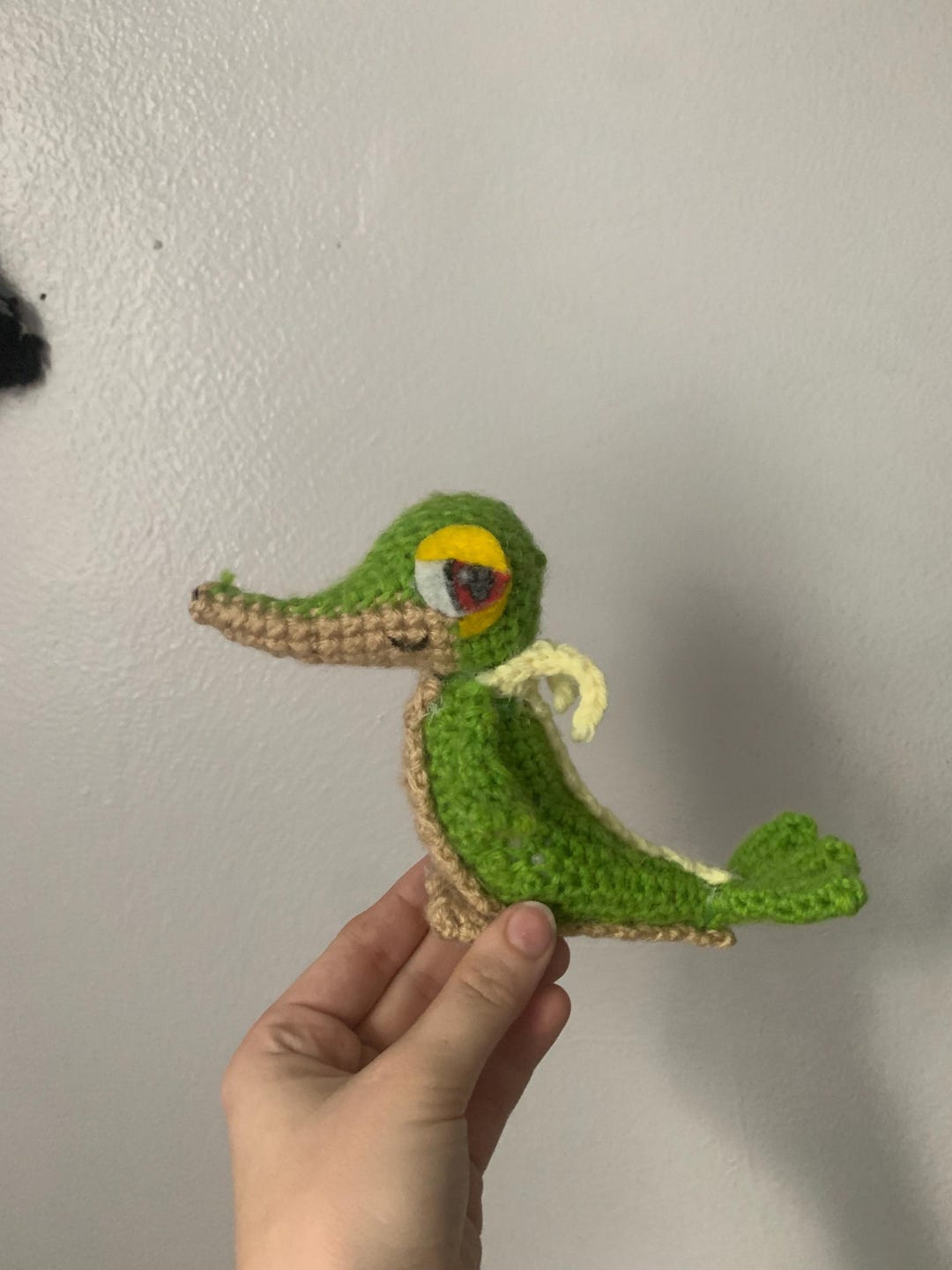 Snivy Crochet Plushie - Etsy