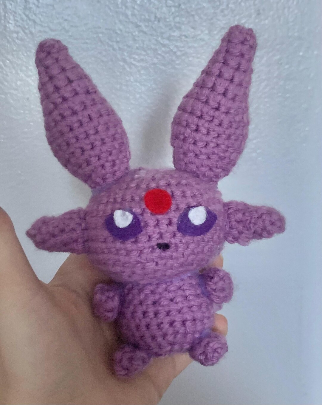 Mini Espeon Pokémon Crochet Plush - Etsy