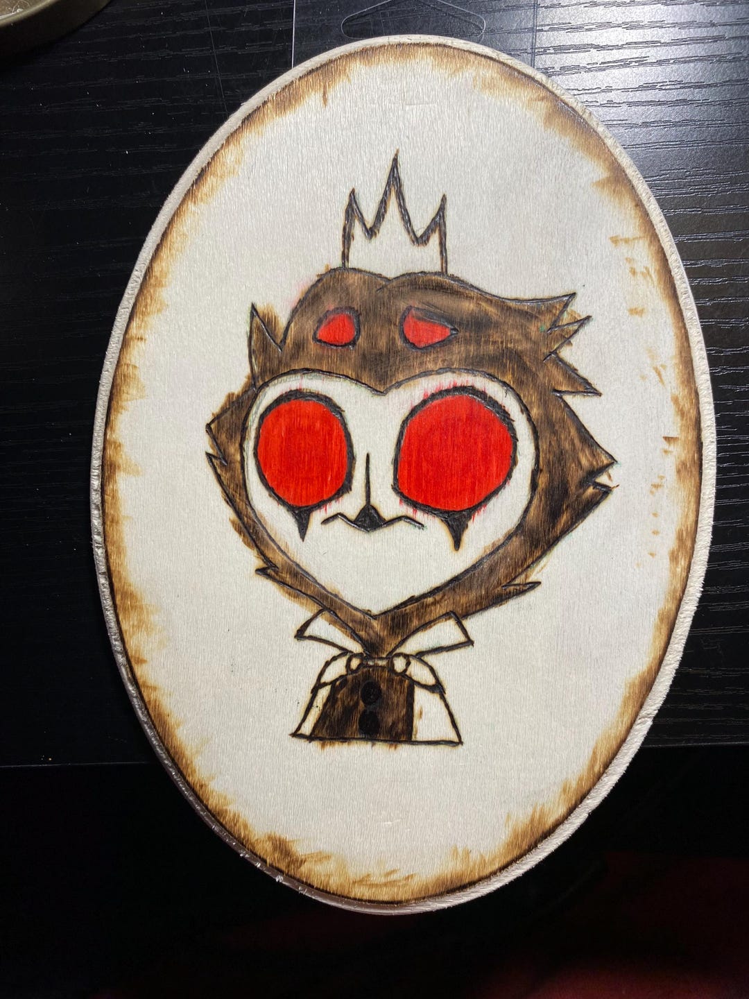 Stolas Helluva Boss Hazbin Hotel Wood Burning - Etsy