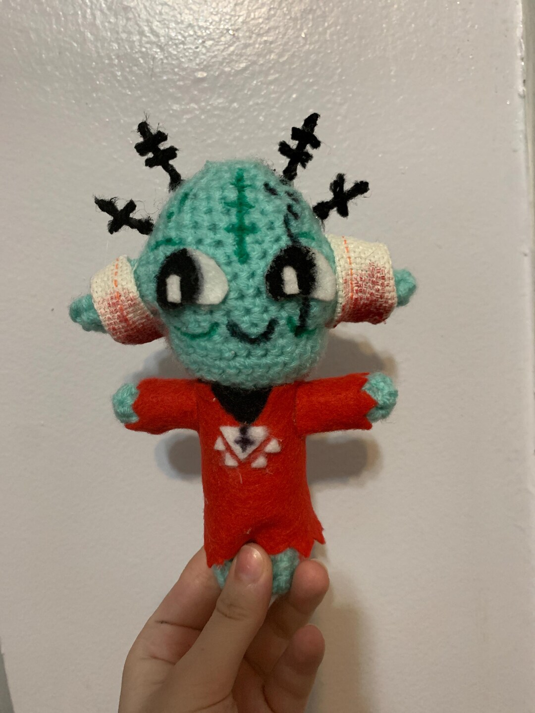 Kallamar Cult of the Lamb Crochet Plush - Etsy