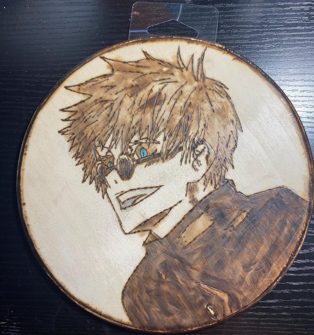 Gojo Jujutsu Kaisen Wood Burning - Etsy
