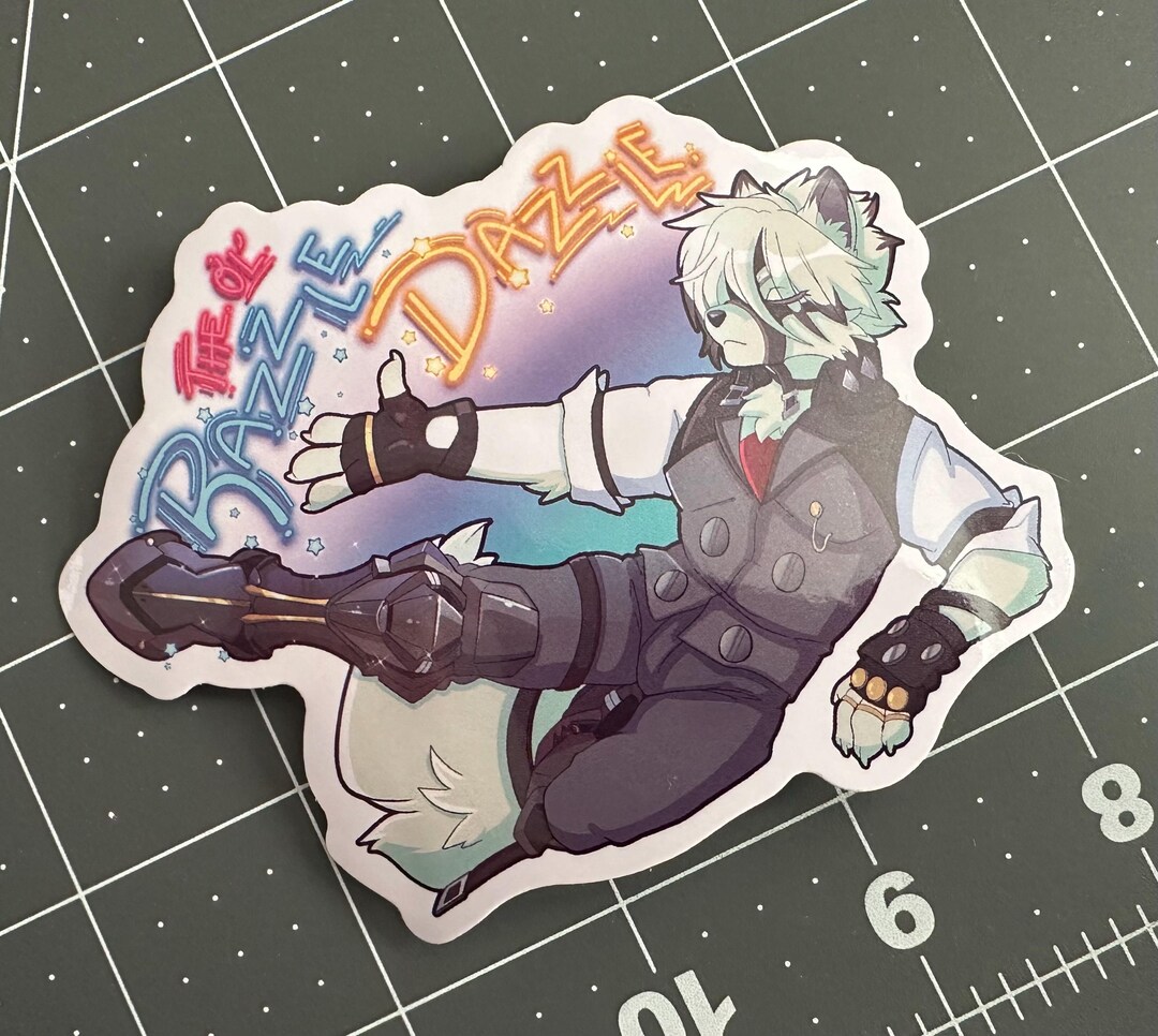 Lycaon ZZZ Razzle Dazzle Sticker - Etsy