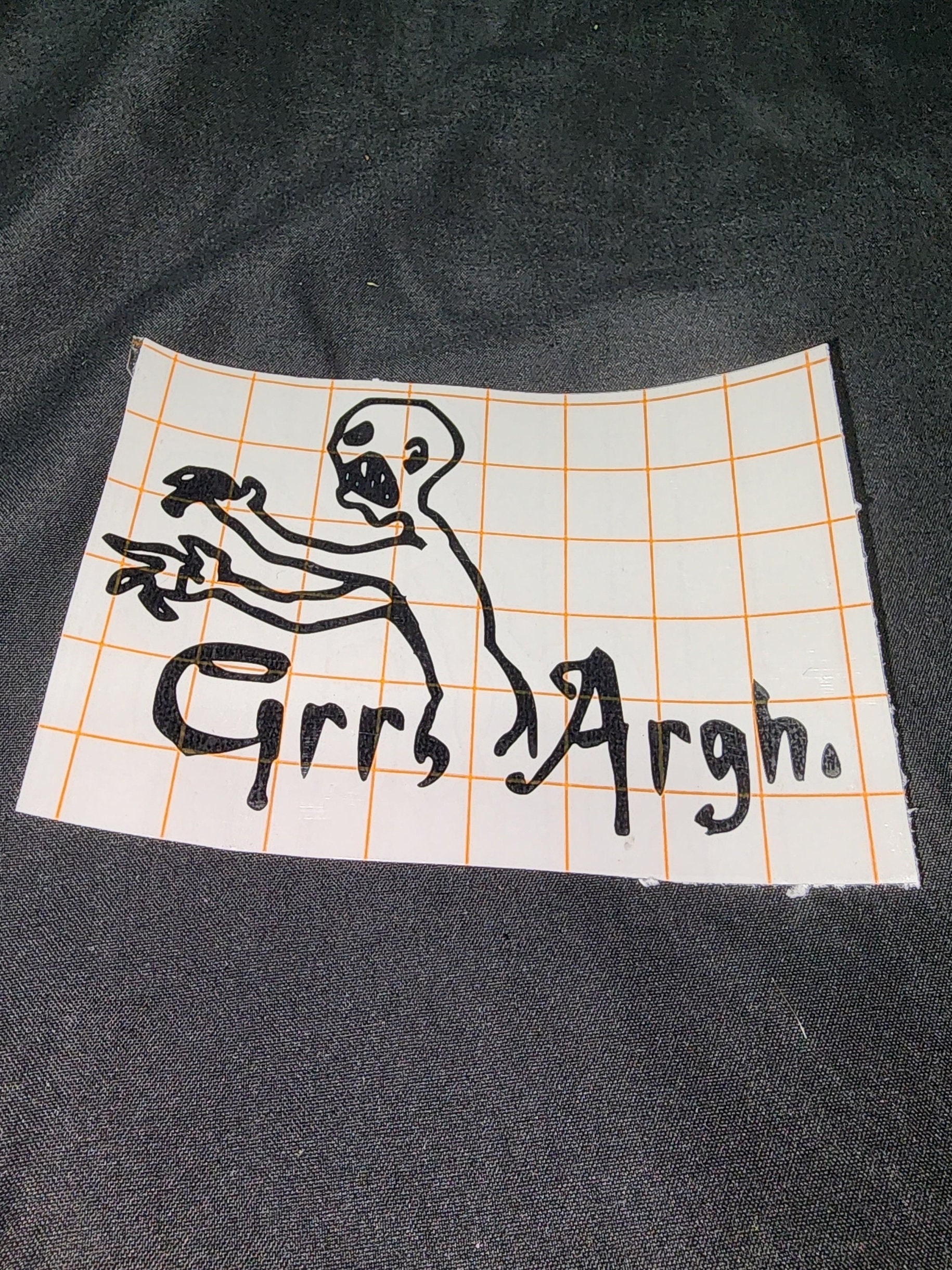 Grr Argh Buffy the Vampire Slayer Vinyl Decal Sticker - Etsy