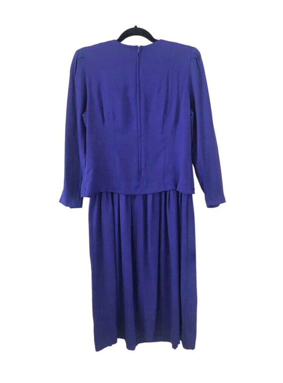 Karin Stevens Petites Vintage 80s Embellished Midi Dr… - Gem