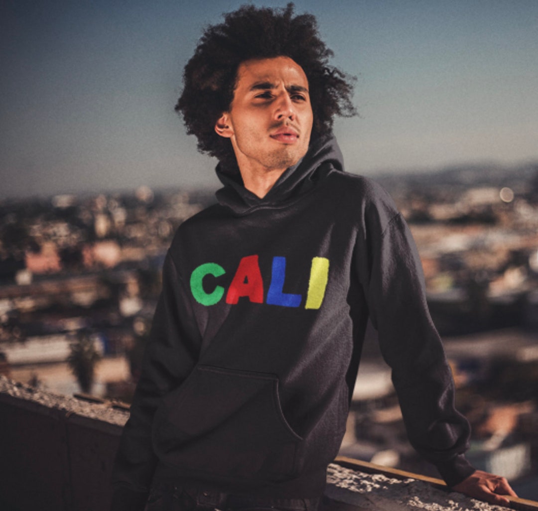 Cali Block Party Hoodie embroidered fleece Interior - Etsy UK