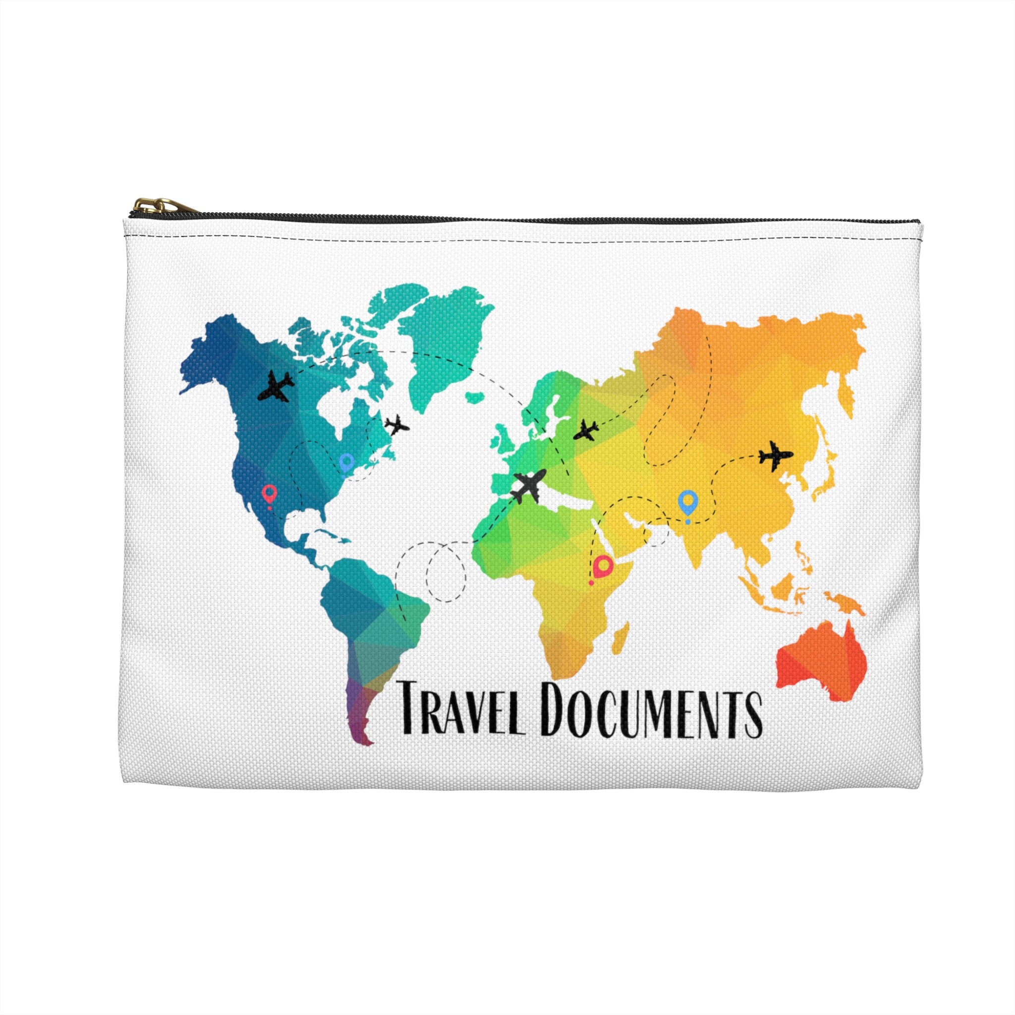 Travel Document Pouch - Etsy