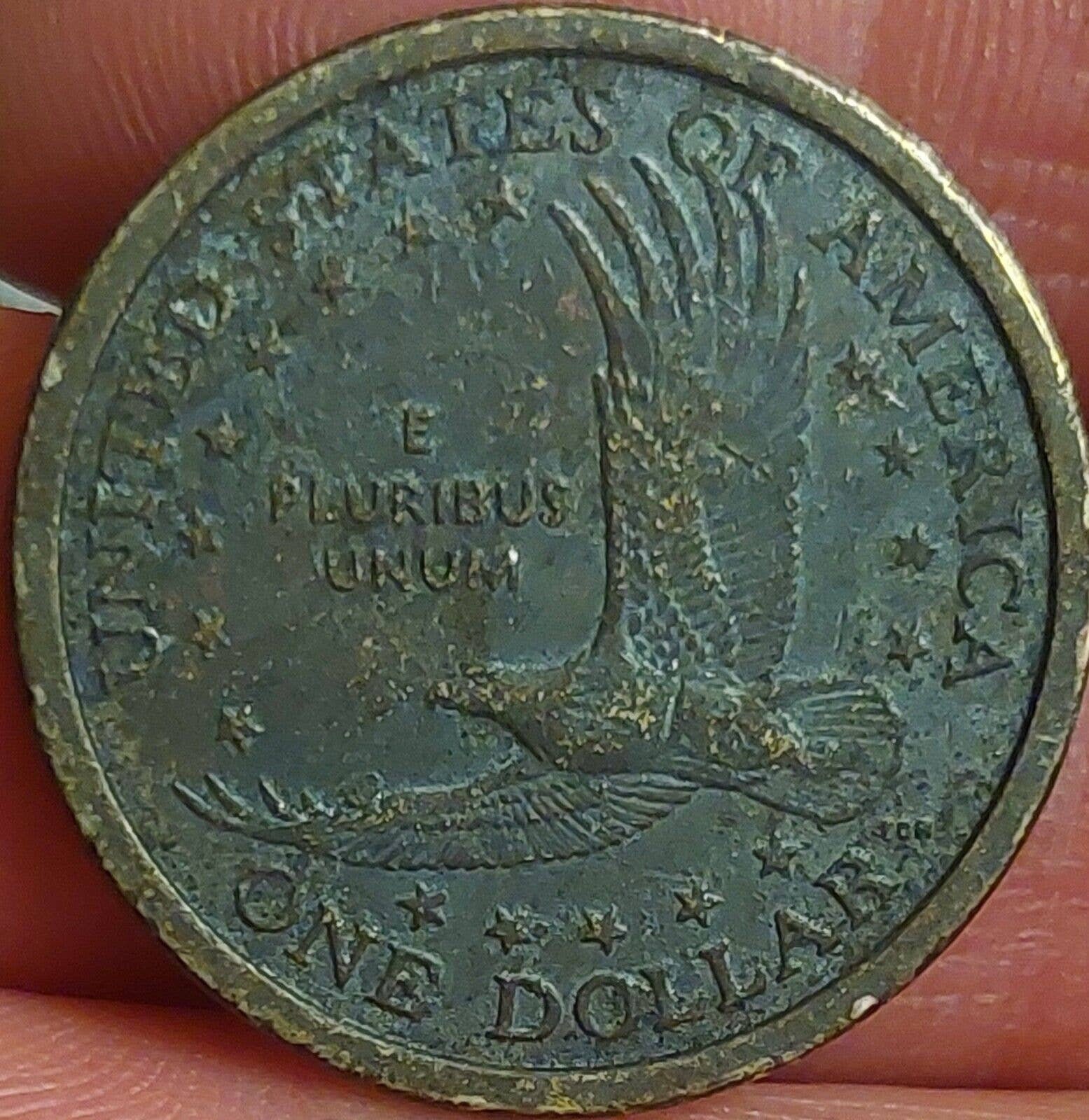 2000p Sacagawea Wounded Eagle Varietyimproperly Annealedno - Etsy