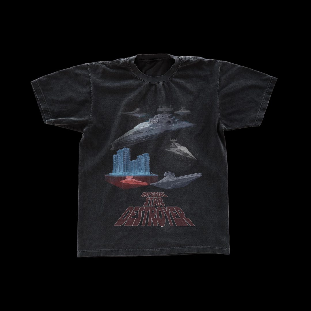 Imperial Star Destroyer Tee Vintage Hip Hop Israel Bootleg Zionist 90s ...