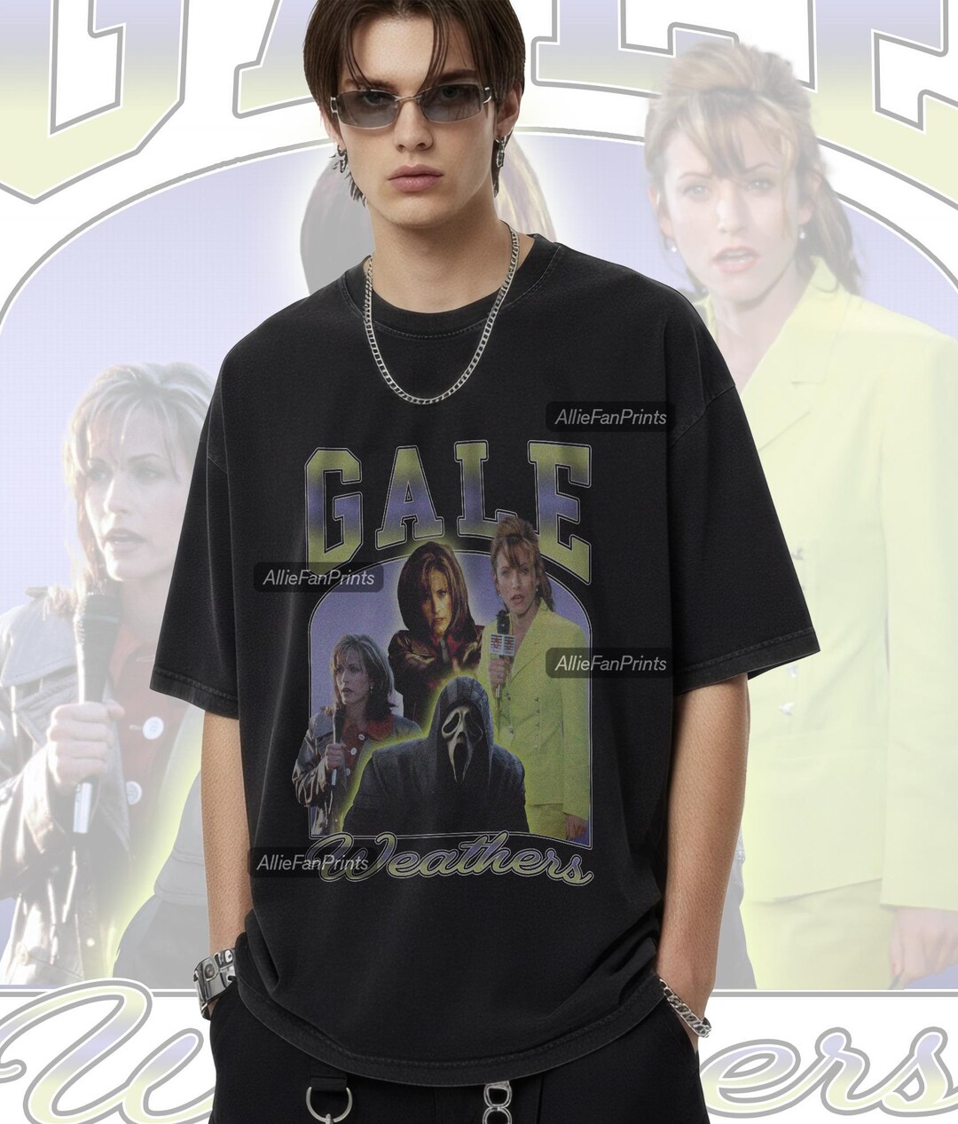 Retro Gale Weathers Shirt – Vintage Gale Weathers T-shirt, Scream Movie ...