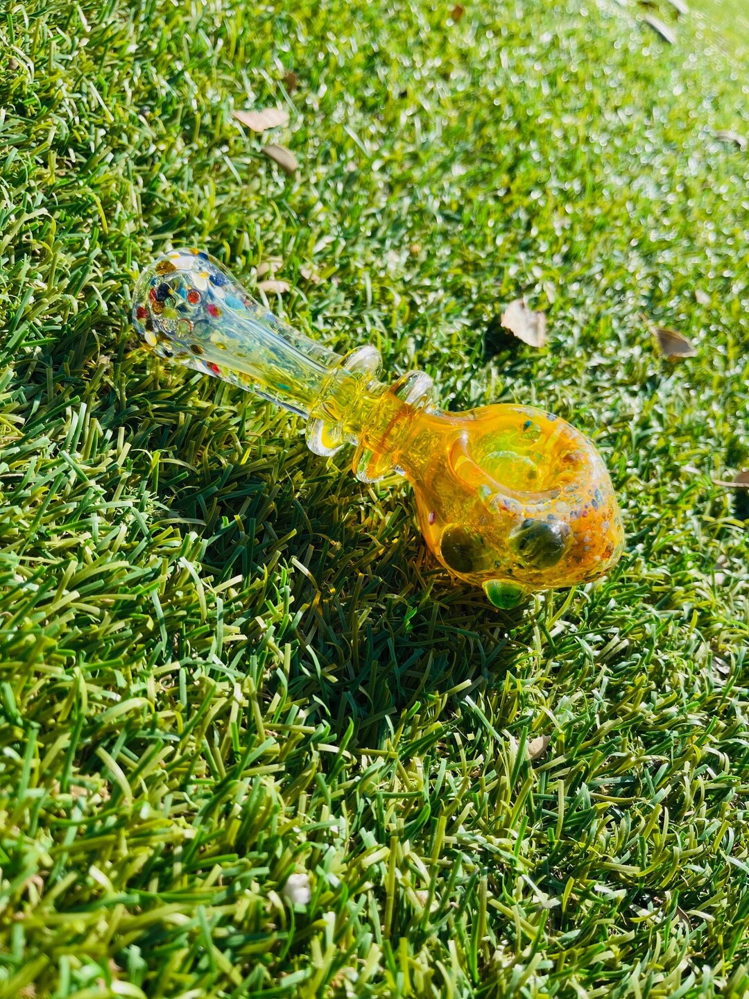 ETHERIC HAND PIPE / Smoking Pipe / Glass Pipe / Artistic Glass - Etsy