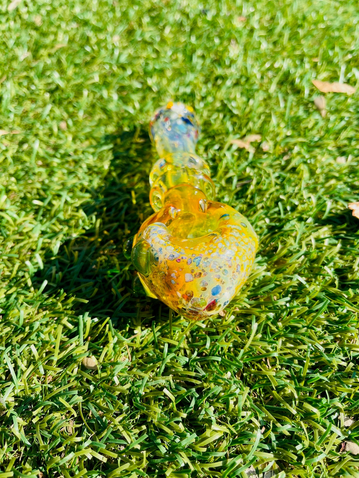 ETHERIC HAND PIPE / Smoking Pipe / Glass Pipe / Artistic Glass - Etsy