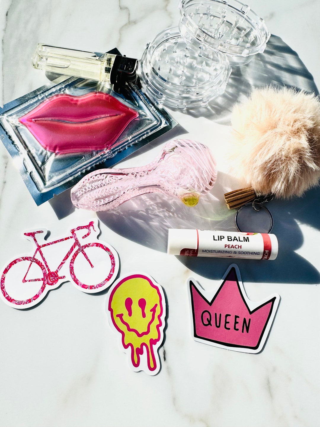 That Girl Smoke Pack/ Pink Stoner Gifts/ Smoker Essentials/ Stoner Pack ...