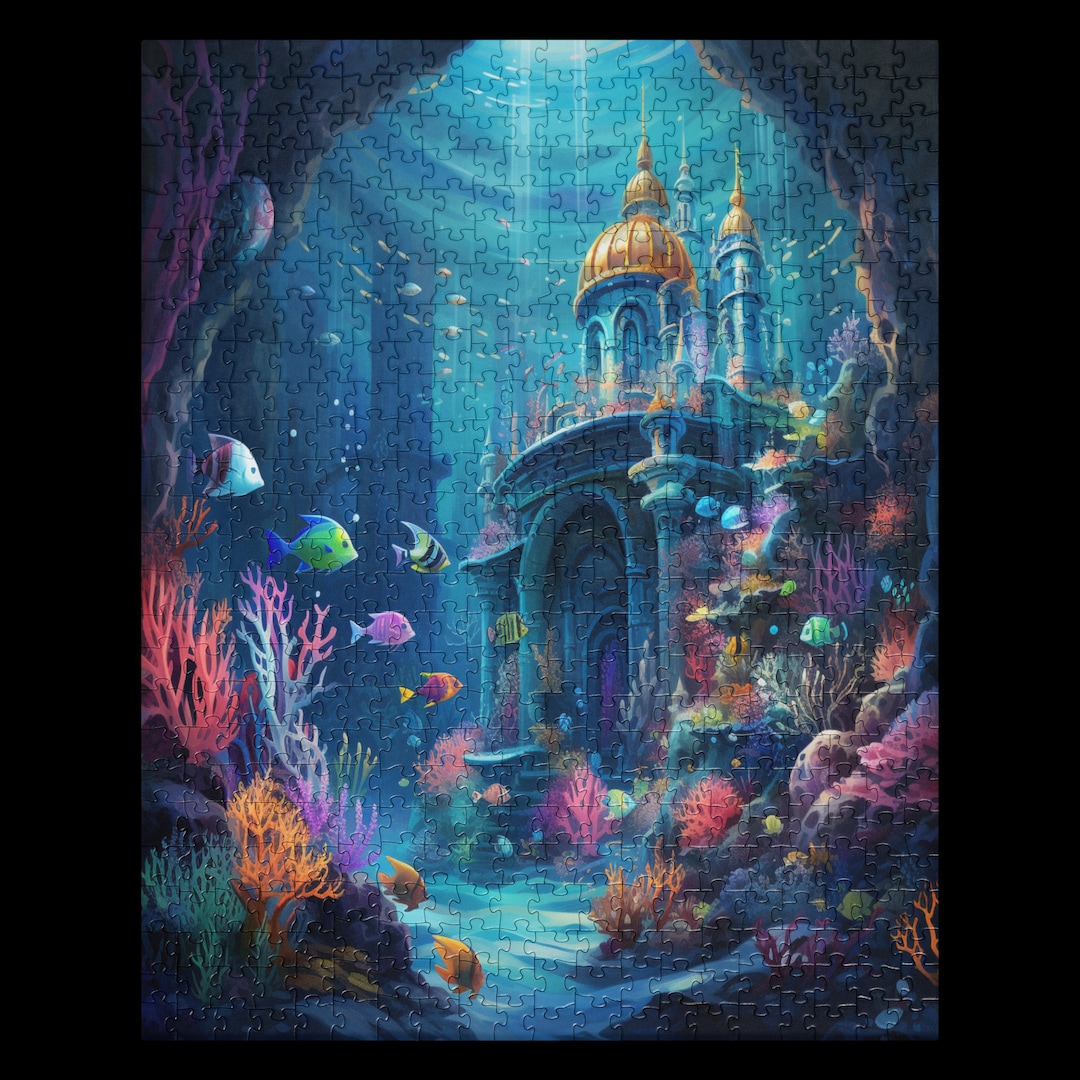 Deep Sea Enigma: Uncovering Atlantis's Aquatic Abundance - Etsy
