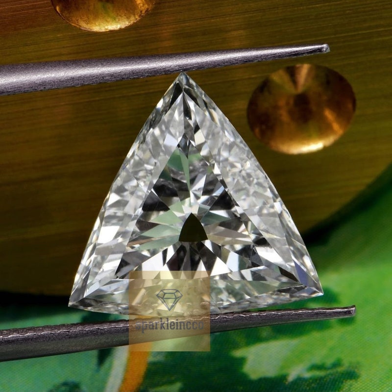 Trillion Diamond - Etsy