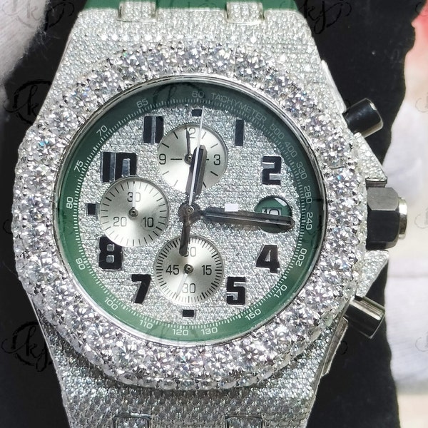 Lab Diamond Watch - Etsy