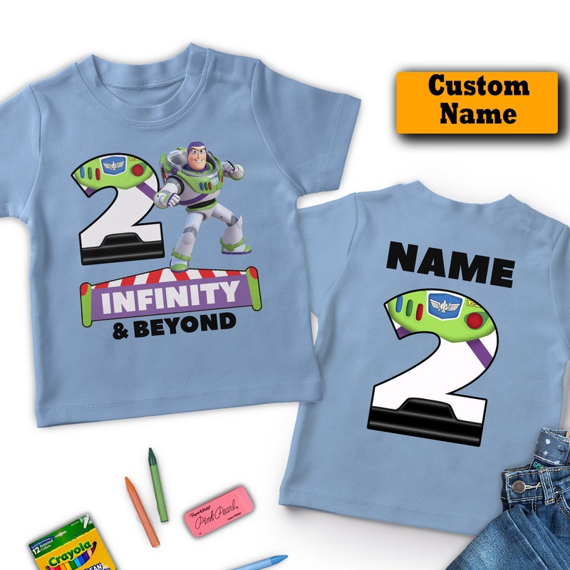 Two Infinity and Beyond Shirt - Etsy