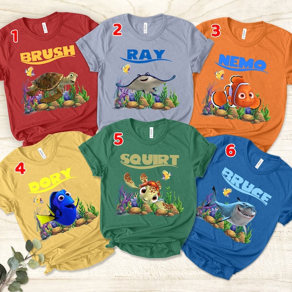 Finding Nemo Shirt - Etsy