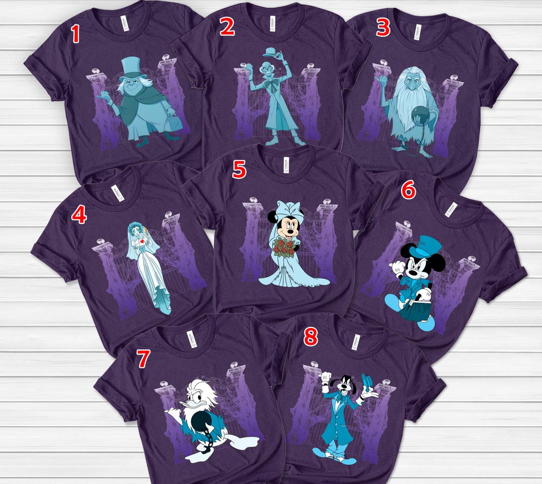 The Haunted Mansion Mickey and Minnie Cosplay Mansion Butler Ghost Host ...