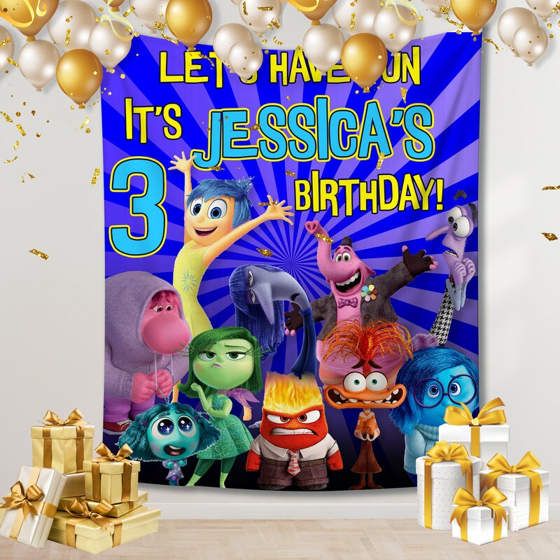 Inside Out Backdrop - Etsy