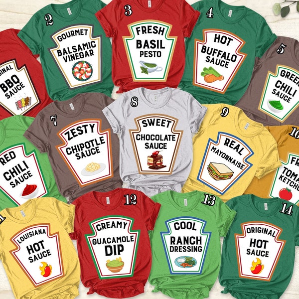 Condiment Shirt - Etsy