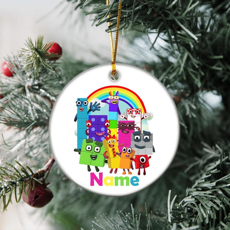 Christmas Number Blocks - Etsy