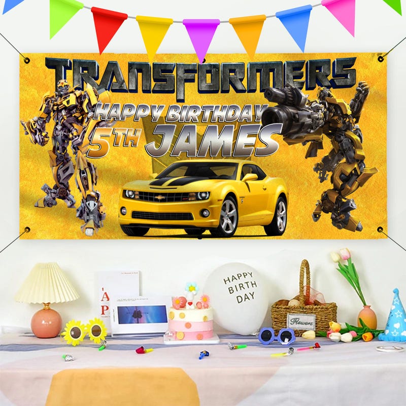Transformer Birthday Party - Etsy