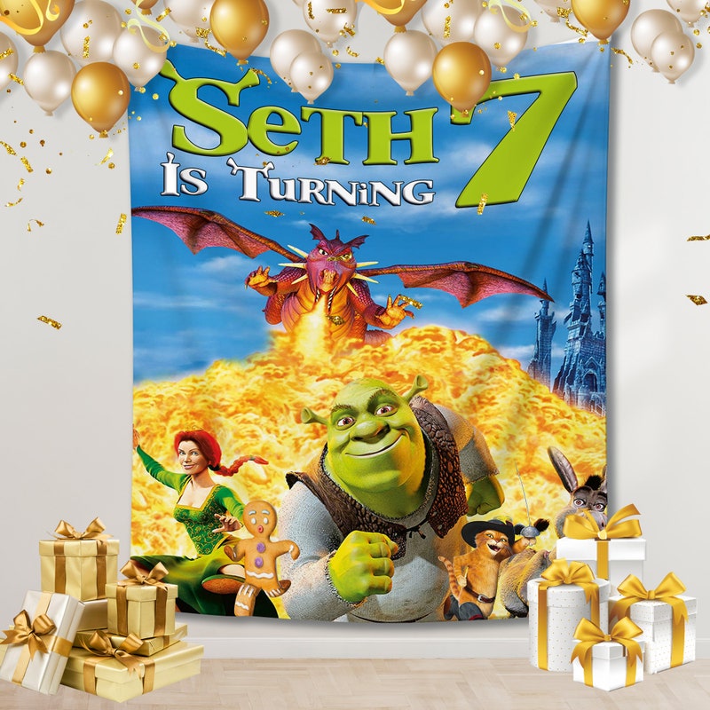 Shrek Party Supplies - Etsy
