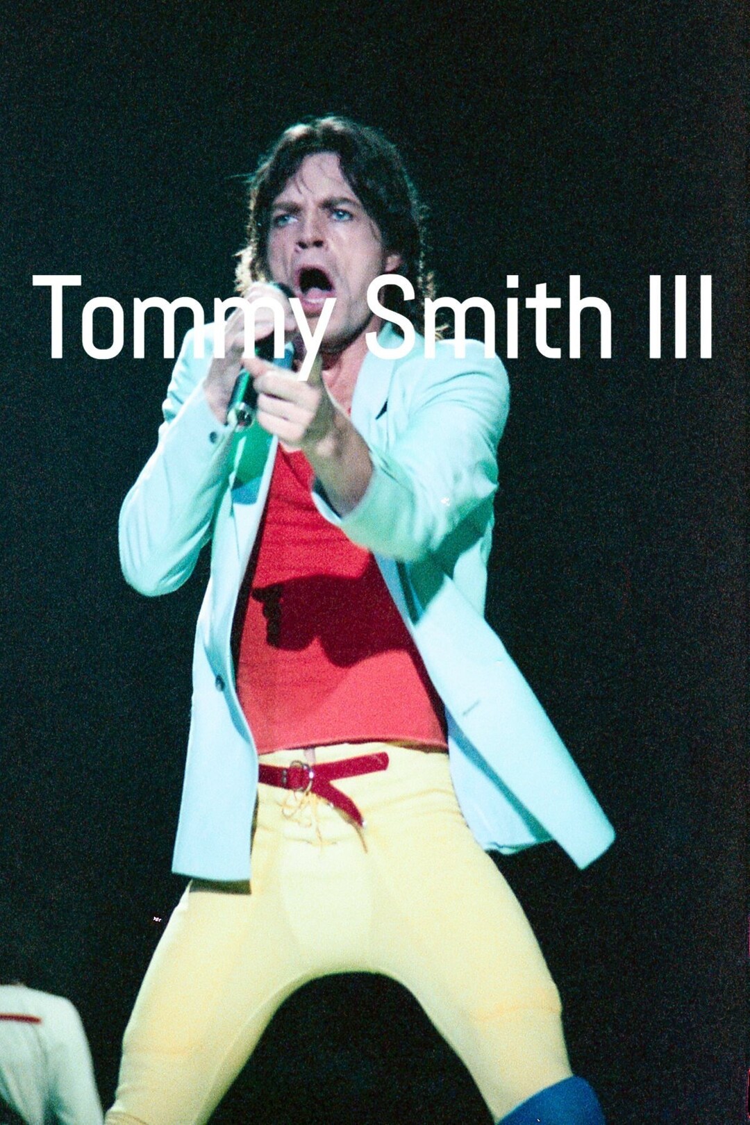 Mick Jagger // Concert Photo by Tommy Smith III 11-21-1981 // Rolling ...