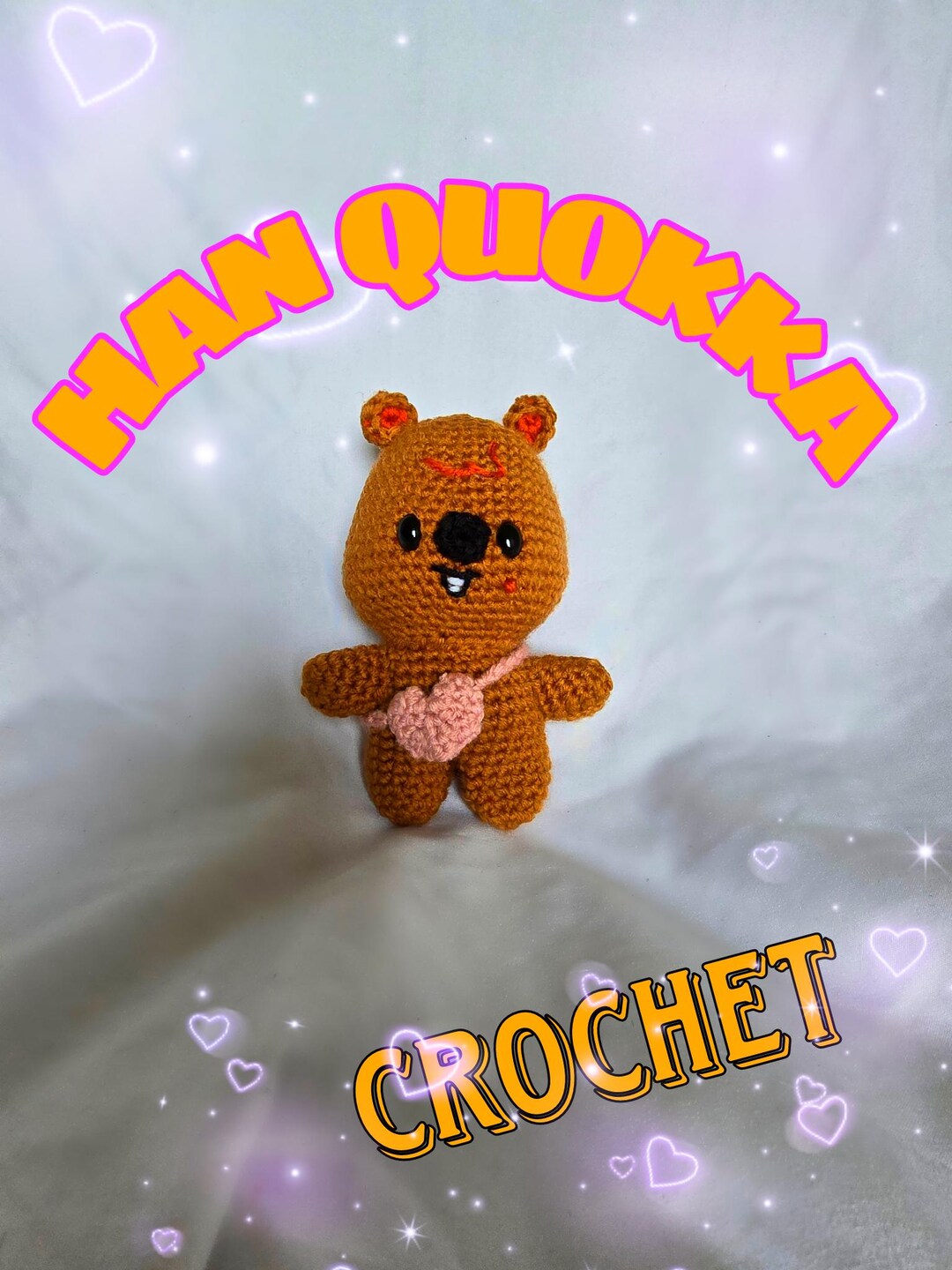 SKZOO HAN QUOKKA Stray Kids Crochet Handmade Plushie Collectable - Etsy