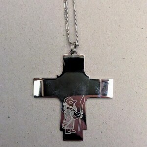 Manx Cross, Etched in Stainless Steel on Chain | Celtic Cross ...