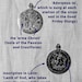 Recusant Crucifix Medal Etched in Stainless Steel I Lamb of God I ...