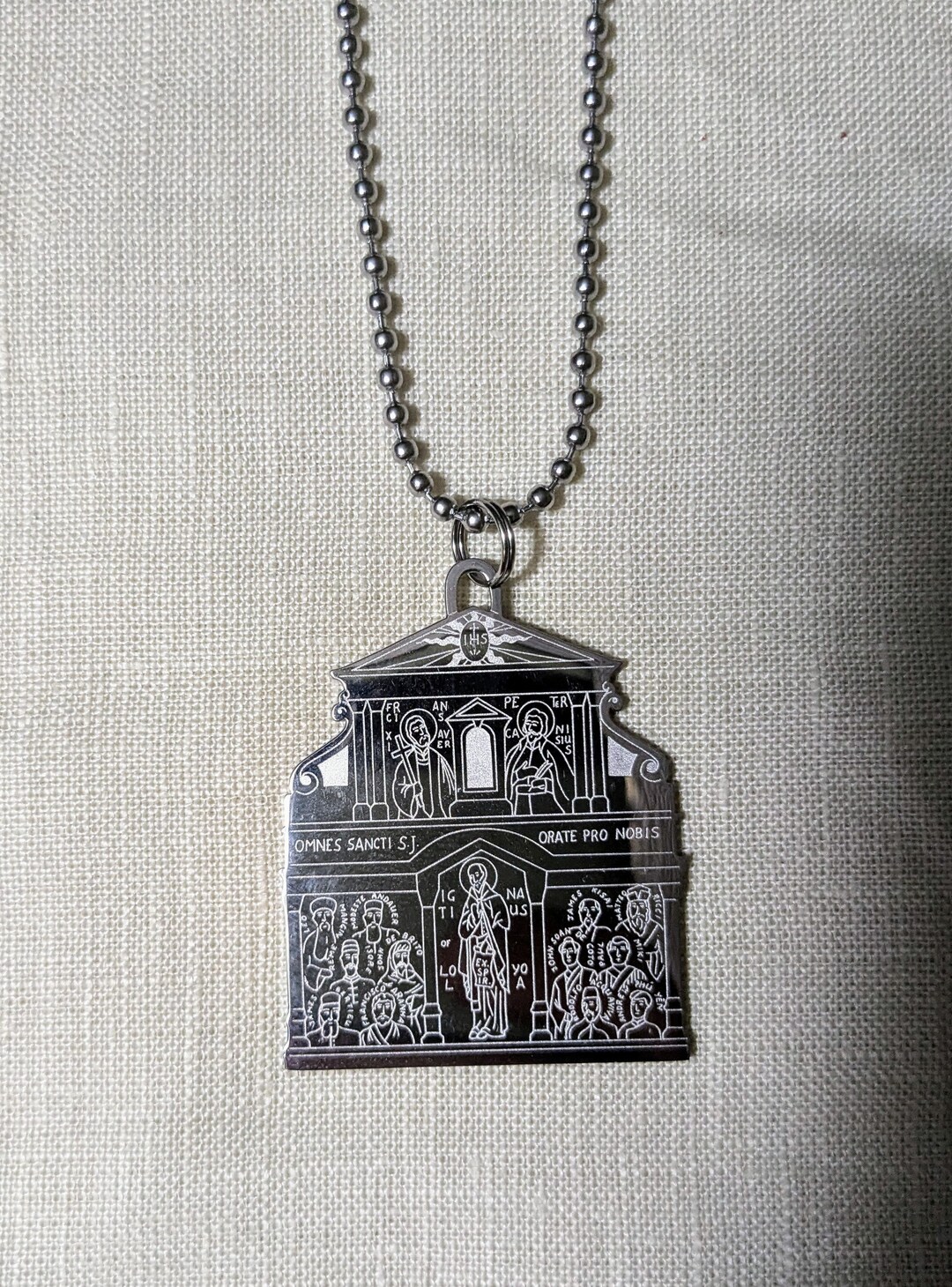 Catholic Medal Depicting Saints and Blesseds of the Jesuits | a Unique ...