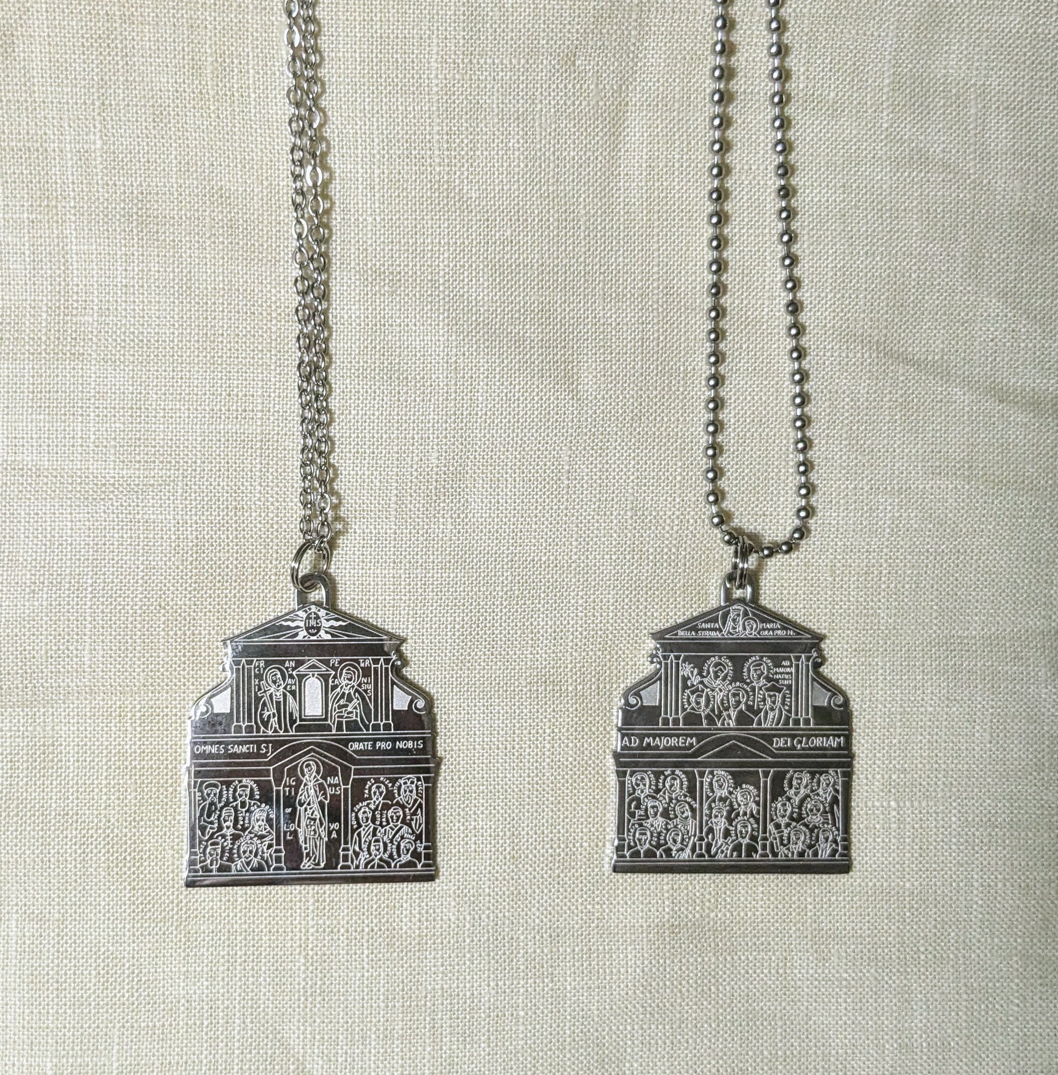 Catholic Medal Depicting Saints and Blesseds of the Jesuits | a Unique ...