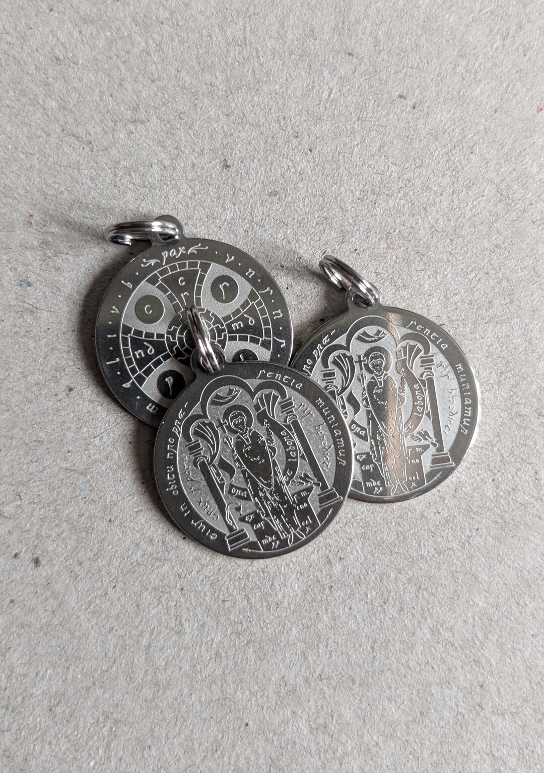 Medieval Style St Benedict's Medals and Miraculous Medals | Anglo-saxon ...