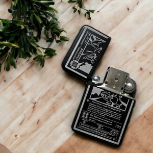 Custom Engraved Charizard Lighter, Base Set Charizard Lighter, Cool ...