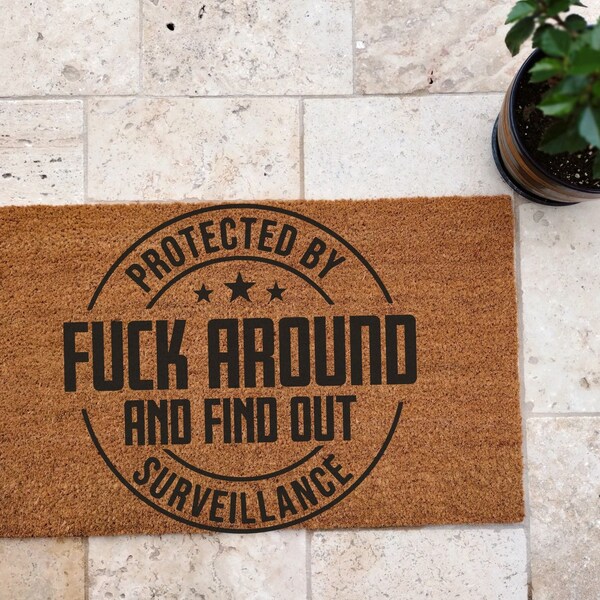 Funny Door Mat - Etsy