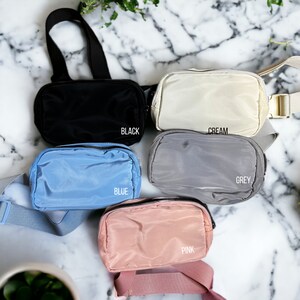 Custom Name Fanny Pack, Bridesmaid Gift, Personalized Name Fanny Pack ...
