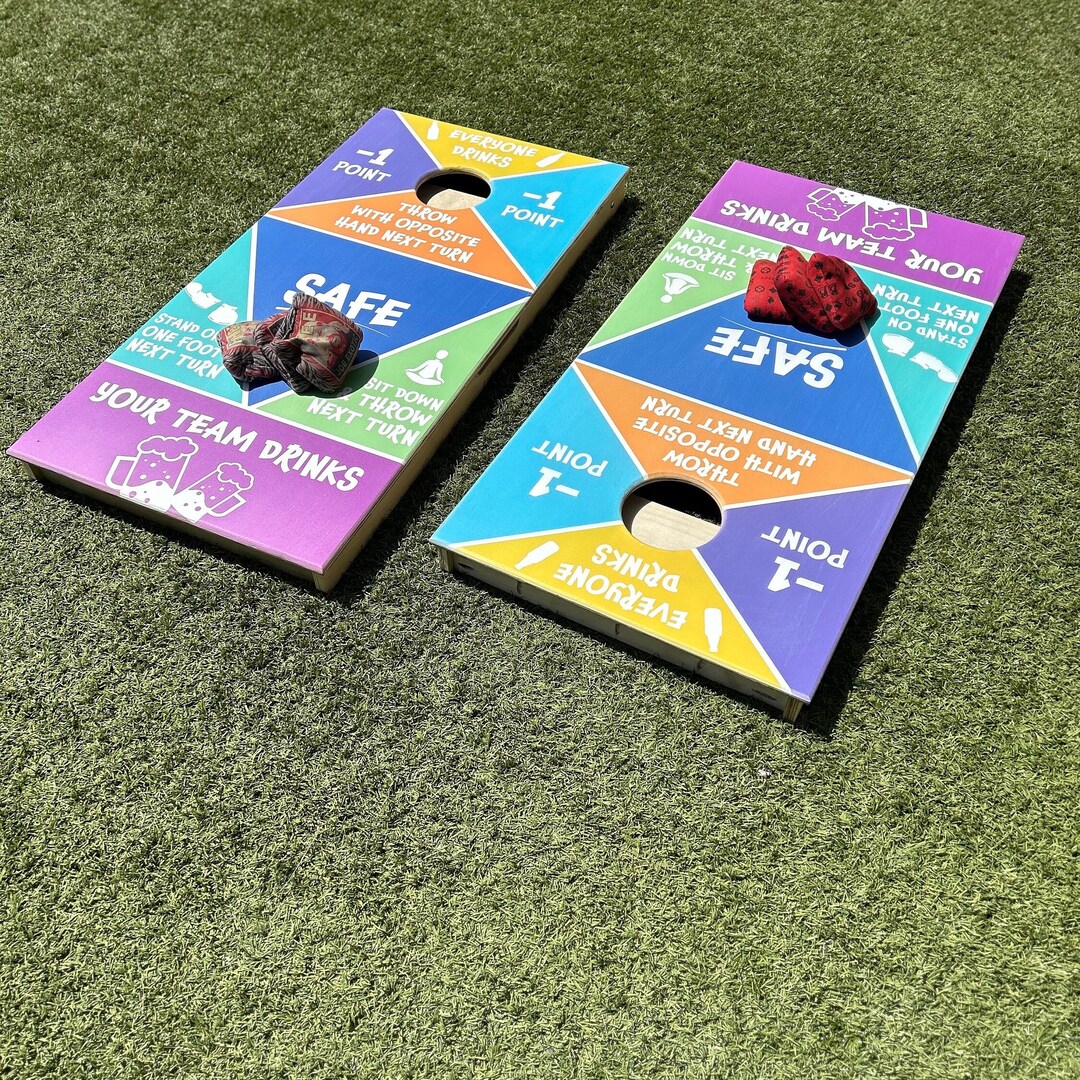 Personalizable Cornhole Board, Custom Yard Game, Housewarming Gift - Etsy