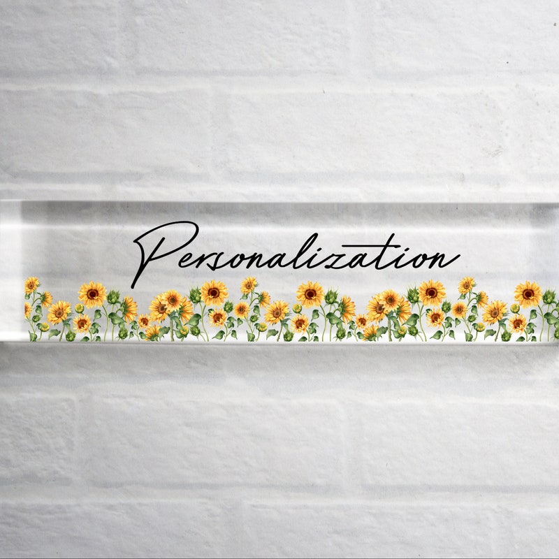 Sunflower Plate - Etsy