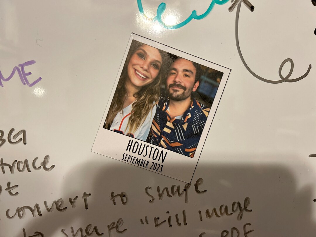 Custom Magnet, Personalized Photo Magnet, Custom Photo Memory Fridge ...