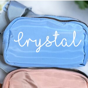 Custom Name Fanny Pack, Bridesmaid Gift, Personalized Name Fanny Pack ...