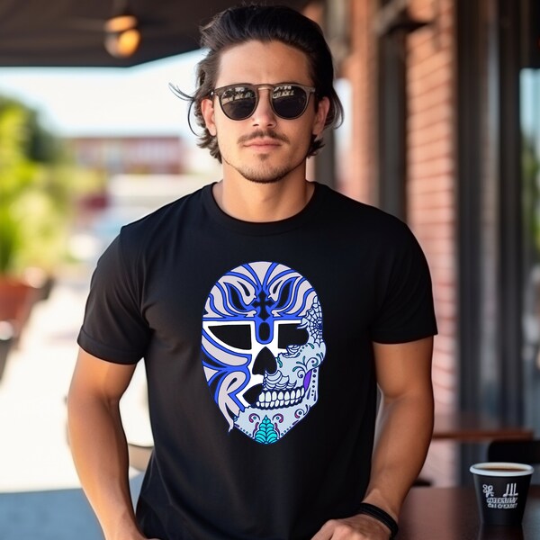 Skull Lucha Mask - Etsy