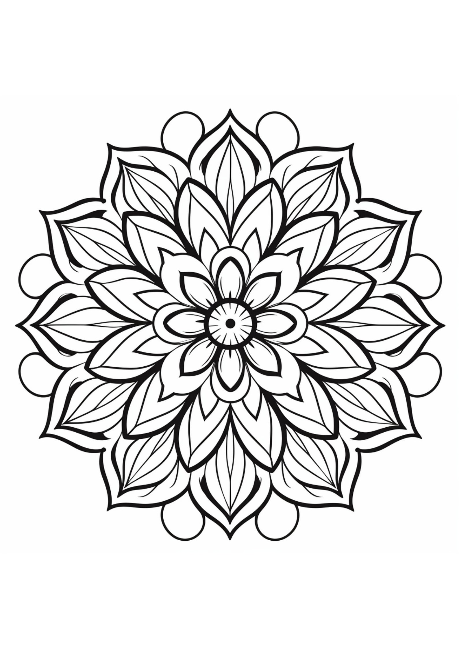 20 Printable Mandala Coloring Pages PDF Printable Coloring Pages - Etsy