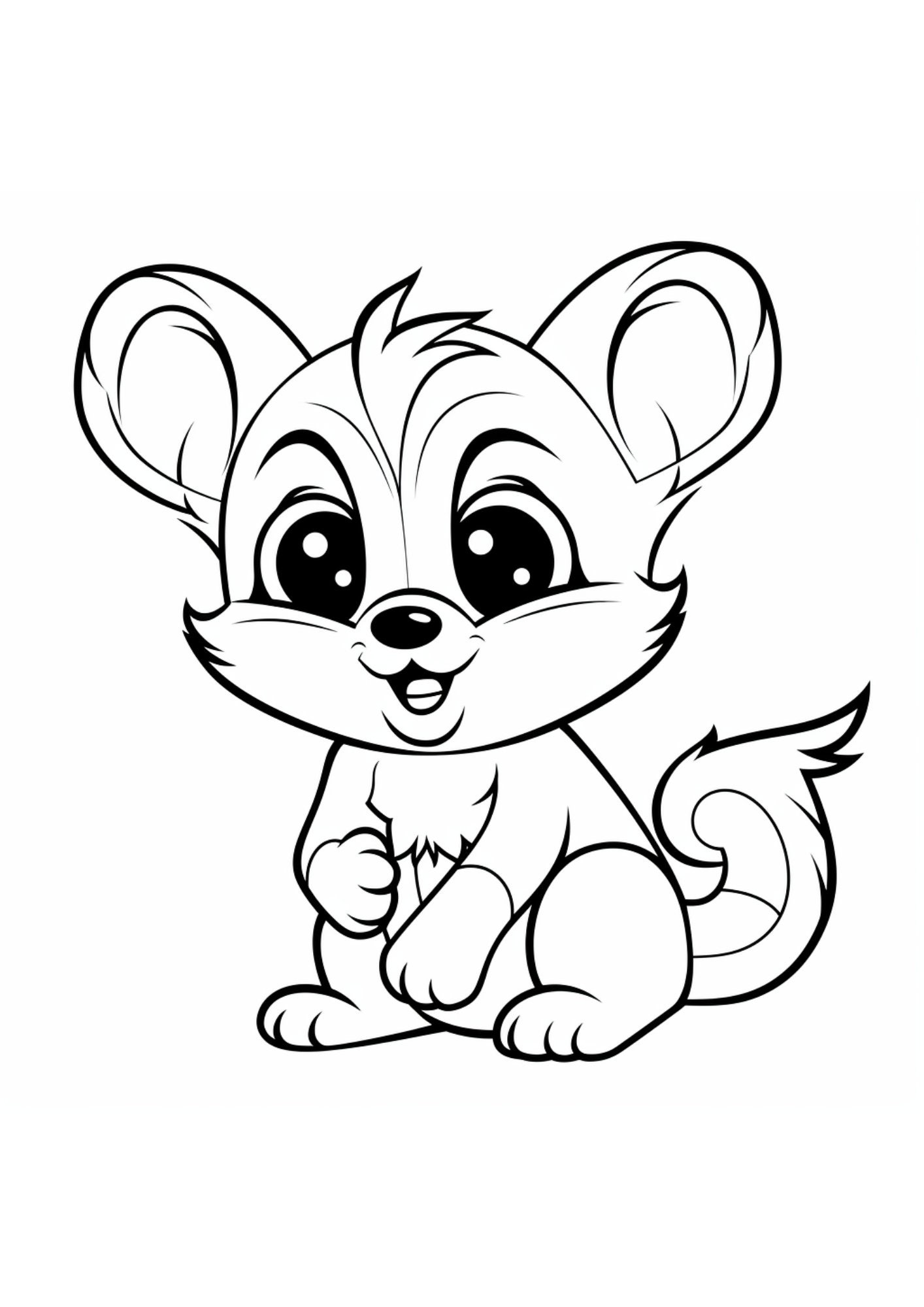 9 Printable Cute Baby Animal Coloring Pages PDF Printable - Etsy