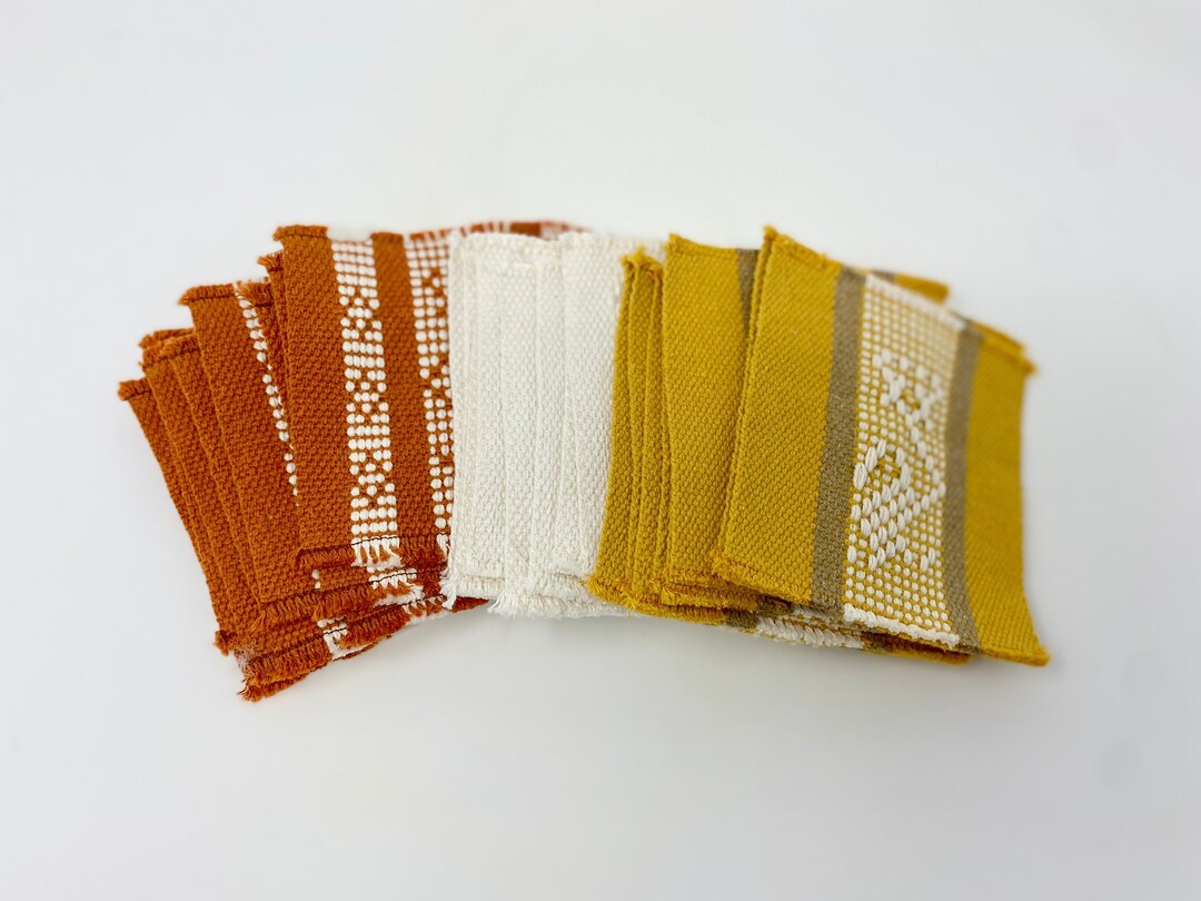 Traditional Oaxacan Waist Weaving Coasters - Etsy