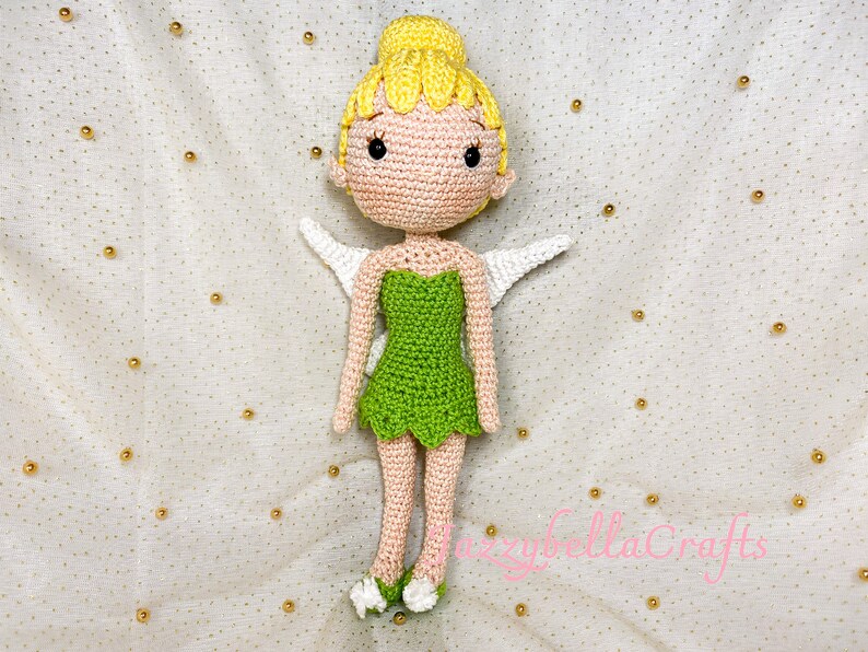 Tinkerbell Doll Crochet Pattern - Fairy - Amigurumi - PDF English ...