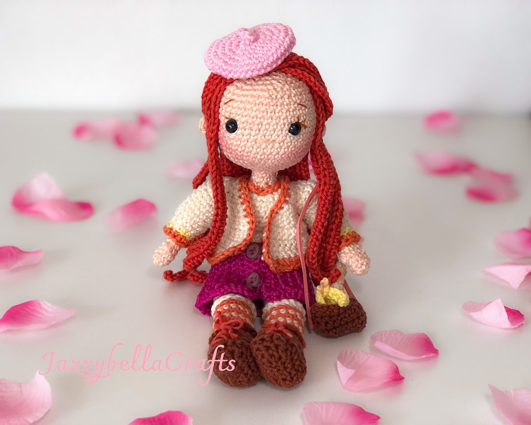 Hazel Doll Crochet Pattern - Amigurumi - PDF English & Dutch - Etsy