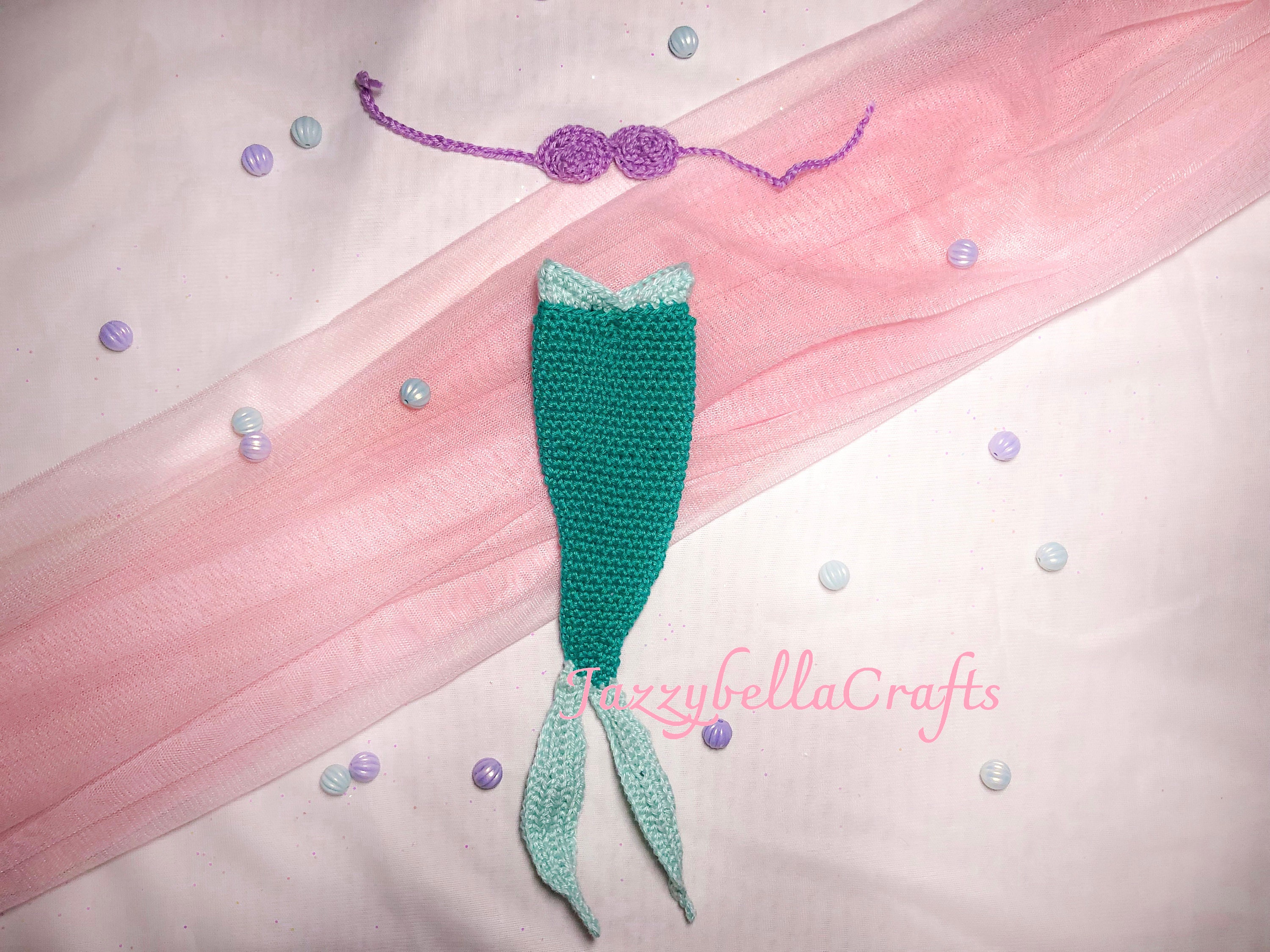 2x Ariel Crochet Pattern Pack Mermaid and Princess Outfit Amigurumi PDF ...