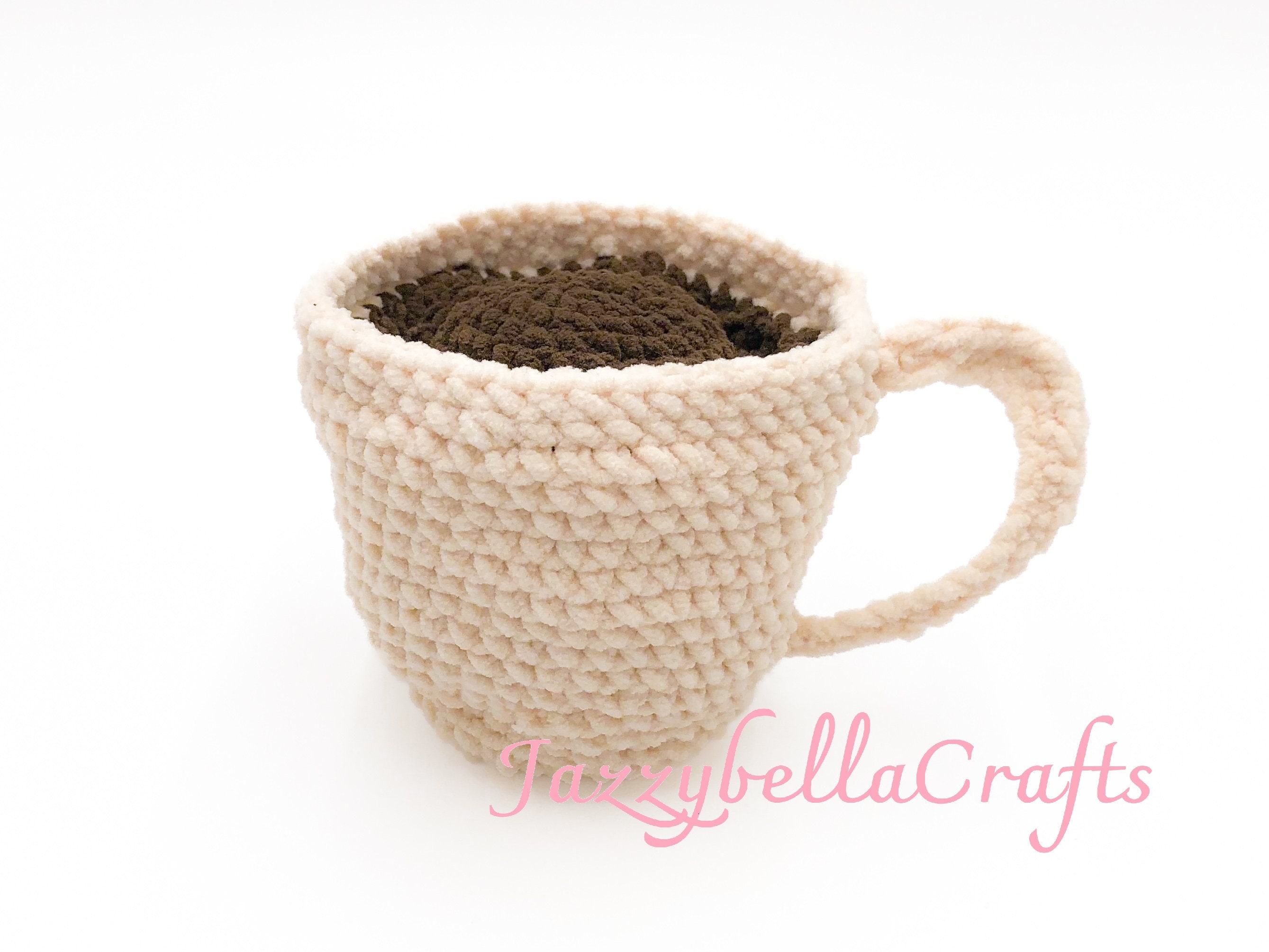 Reversible Coffee Girl Crochet Pattern -LOW SEW - Amigurumi - PDF ...
